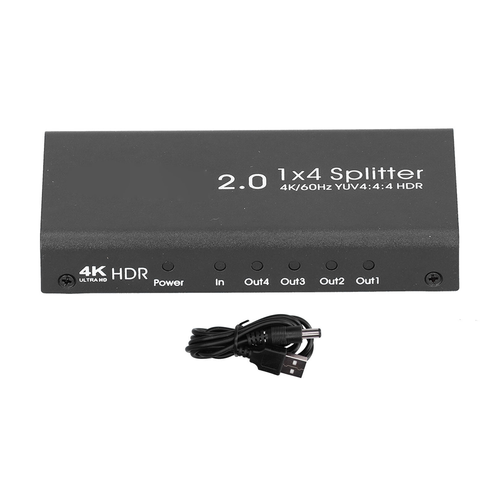 HDMI-сплиттер/распределительный усилитель 1x4, для PS4, проектора, HDTV