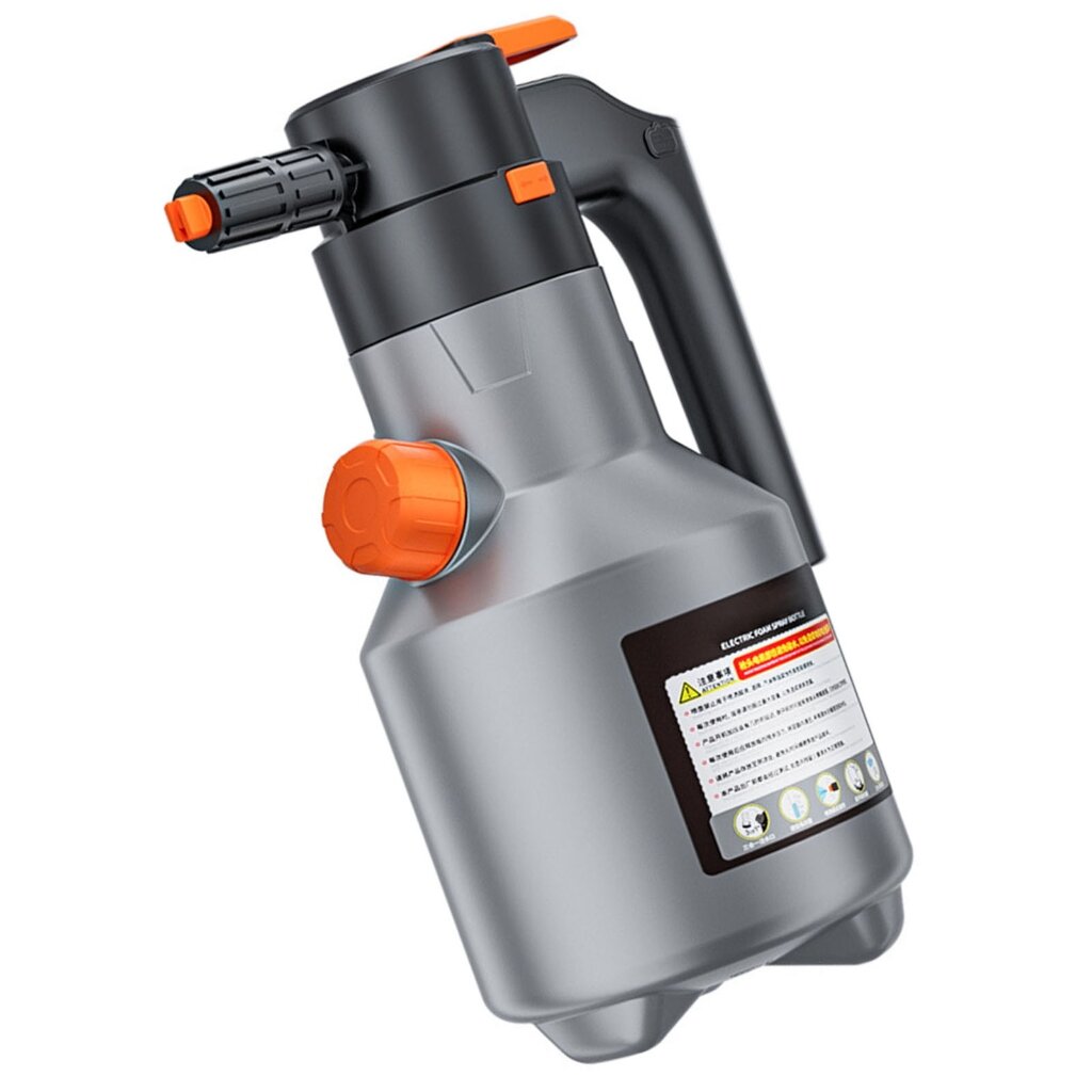 Электрический опрыскиватель пены с USB C, подчеркивается для промывки автомобиля, пенопластового сада