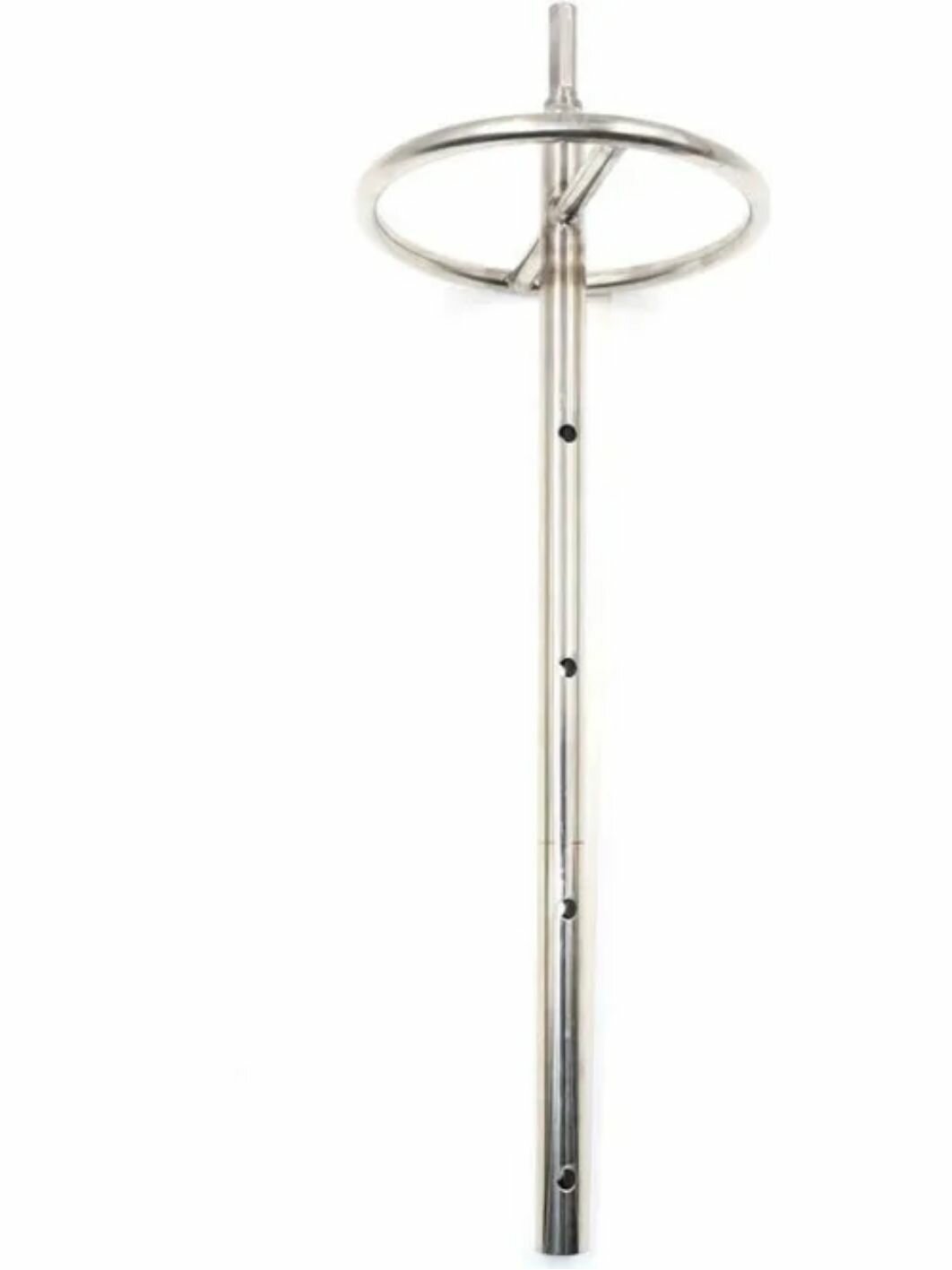 Адаптер яман под шуруповерт, с кругом, диаметр 19 мм, для ледобуров HELIOS и ЛР, нержавеющая сталь