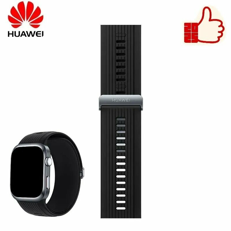 HUAWEI Ремешок Для Huawei Watch D2, L Код Ремешок для подушки безопасности, черный