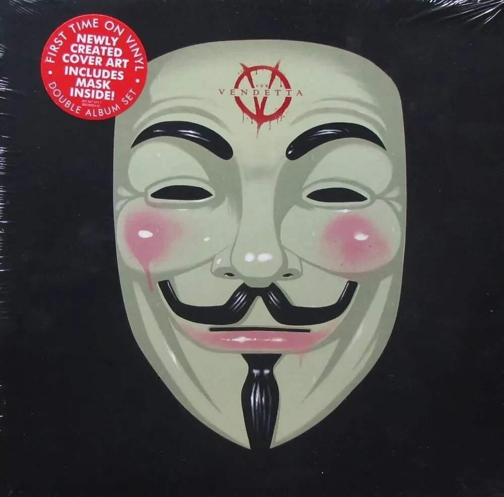 Виниловая пластинка V for Vendetta (Саундтрек к фильму) 2LP США Varese Sarabande