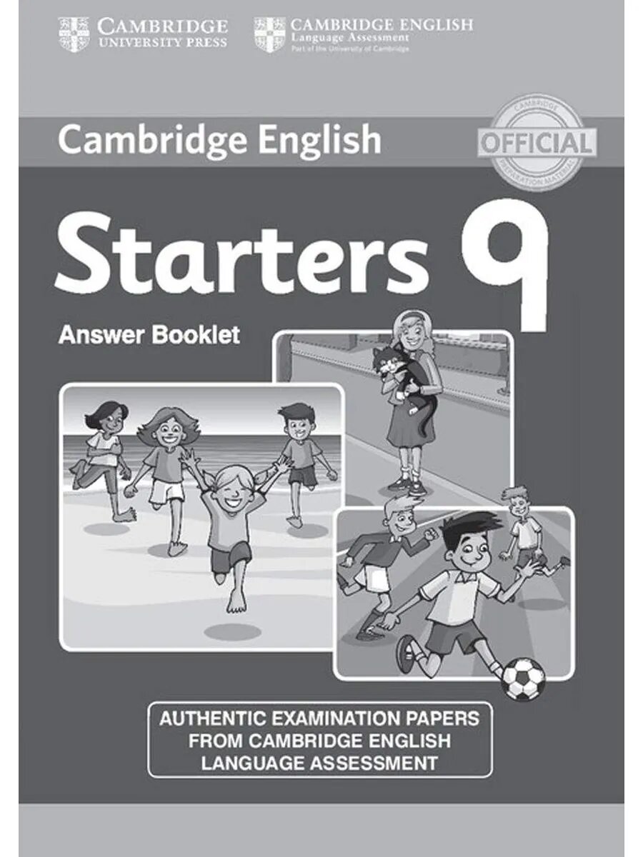 Cambridge Young Learners Tests 9 Starters Answer Booklet | Cambridge University Press