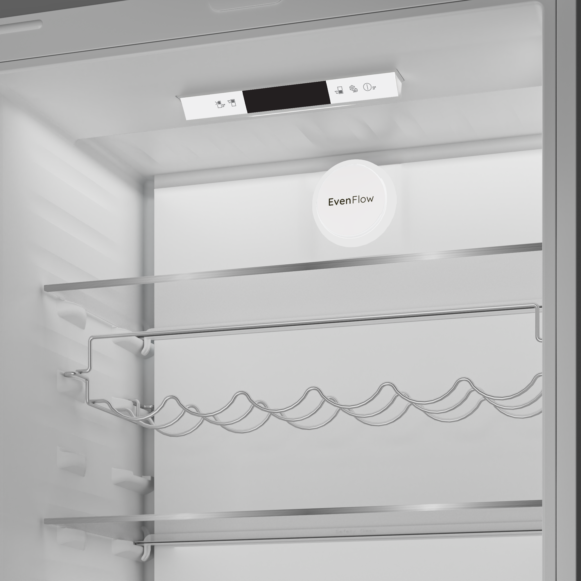 Холодильник Hotpoint HBT 400I NoFrost, встраиваемый, зона свежести — фото 1