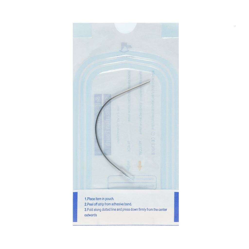 Иглы для пирсинга ушей, носа и пупка, 18G