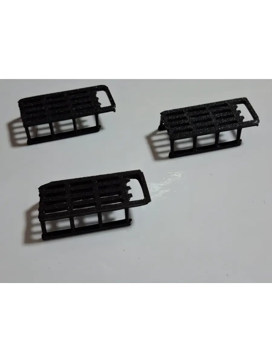 Набор миниатюр "Санки" - 3 шт, 40*20*12, для ватной игрушки