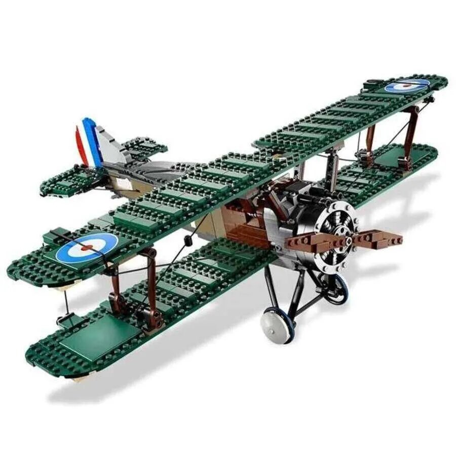 Головоломка самолет WW2 Sopwith Camel MOC-10226 - конструктор, 879 деталей
