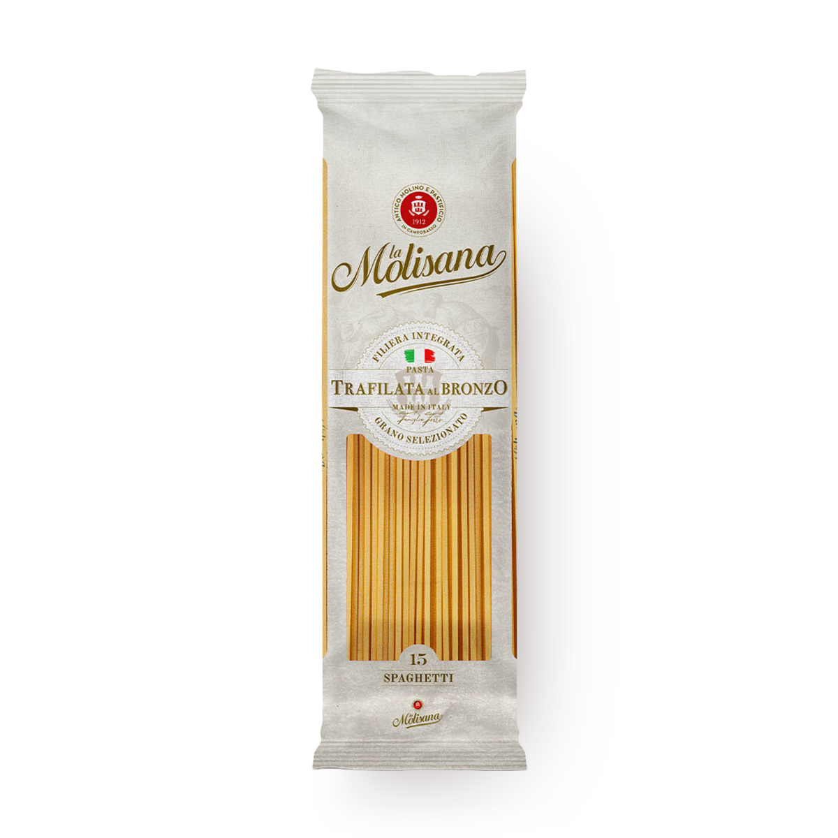 Макароны La Molisana №15, спагетти, без глютена, из твердых сортов пшеницы