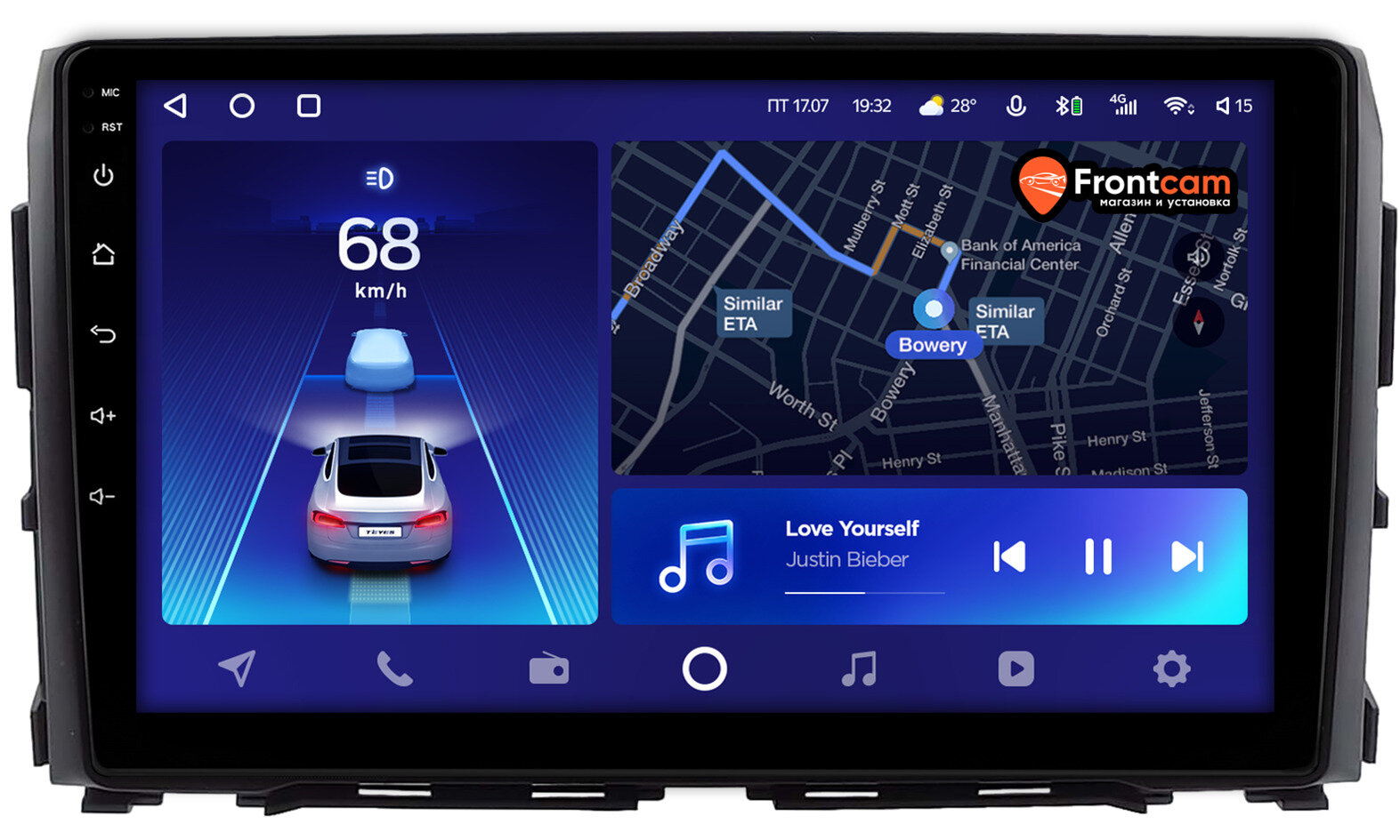 Штатная магнитола Nissan Titan 2 2015-2024 Teyes CC2 PLUS 6/128 10" RM-10-1245 Android 10 (4G-SIM, DSP, QLed)
