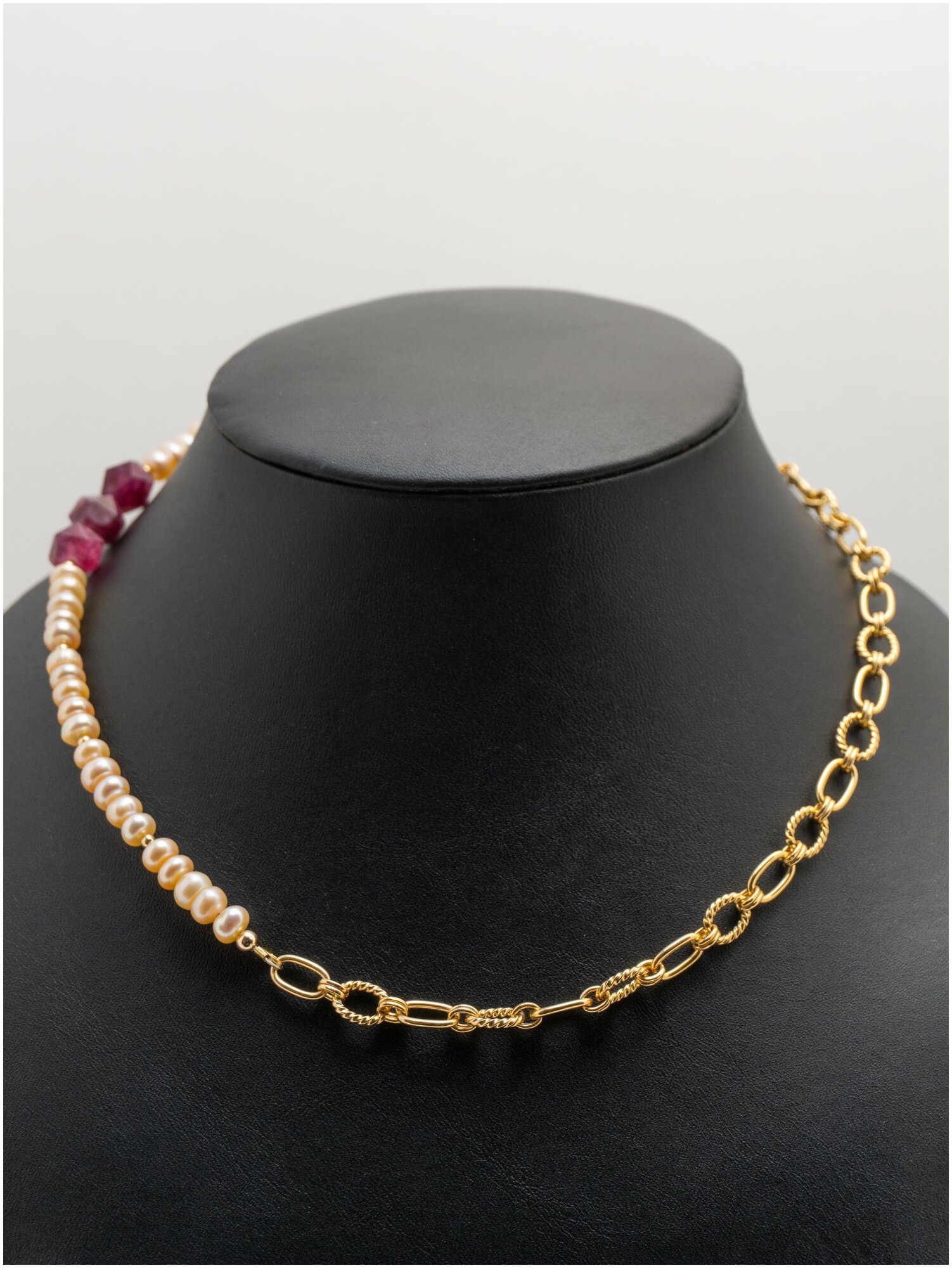 Колье, жемчуг пресноводный культивированный