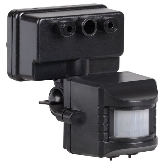 Датчик движения Iek ДД 019 1100Вт угол обз. 120град. дальн. 12м IP44 черн, LDD13-019-1100-002