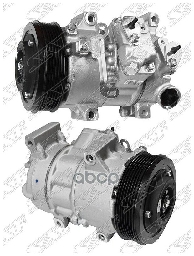 SAT ST-TY29-396-0 Компрессор кондиционера Toyota Avensis (T270) 08-18 / Corolla 06-13