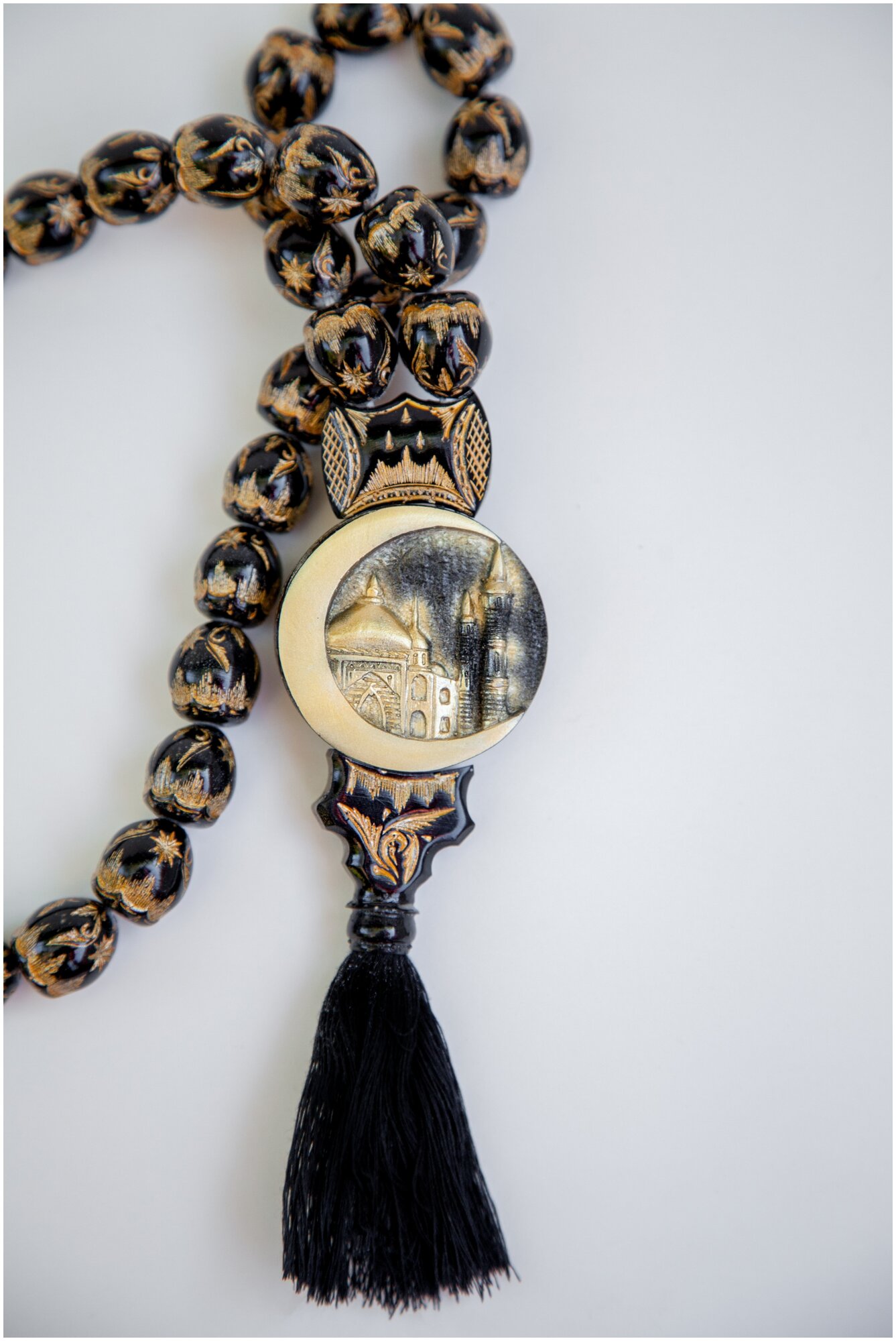 Четки мусульманские в машину на зеркало / украшение / в автомобиль / подвеска/ Коран / Мечеть в авто