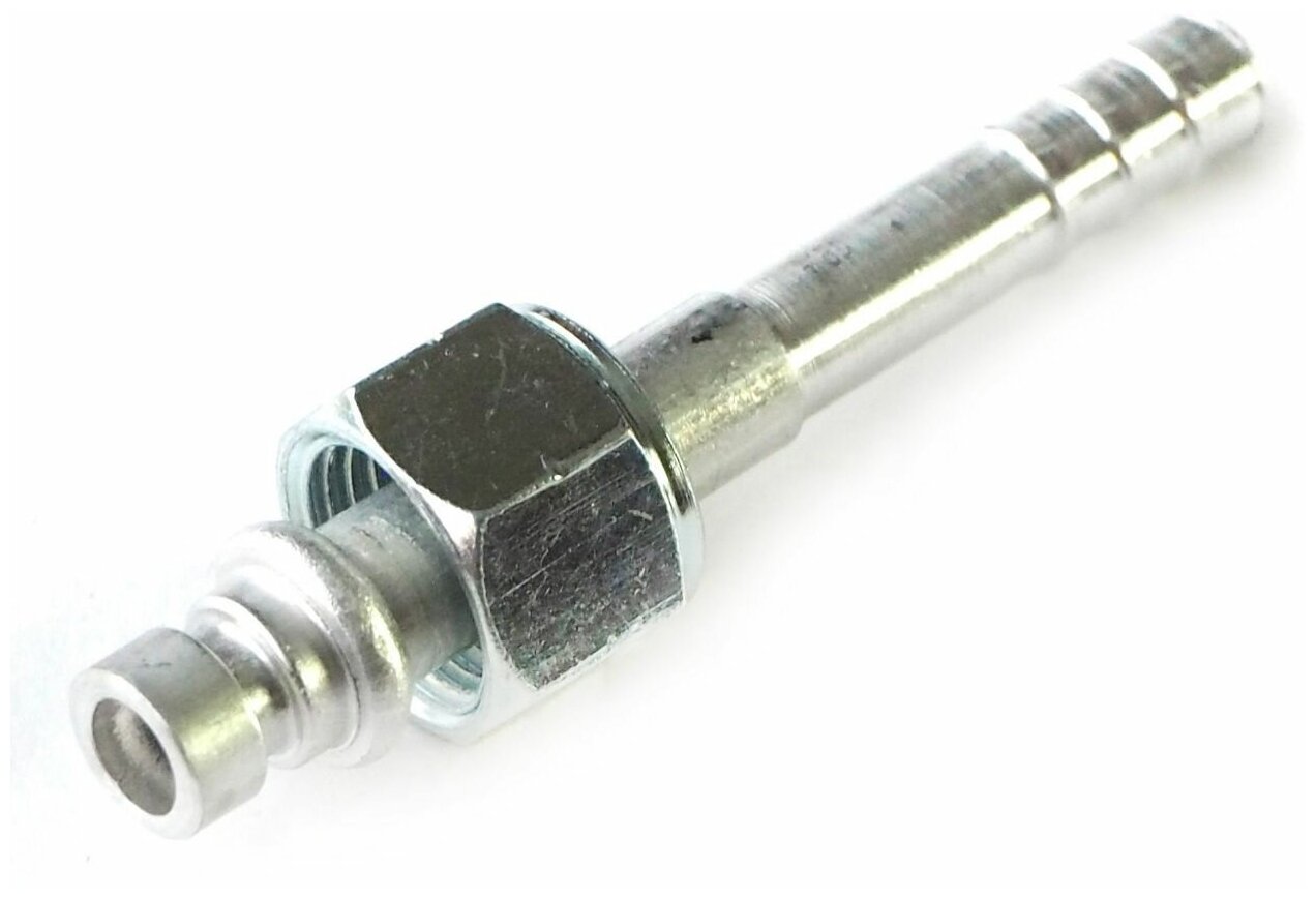 Фитинг O-Ring под шланг 8 мм (№6) прямой с метрической резьбой