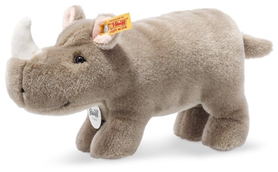 Мягкая игрушка Steiff Norbert rhinoceros (Штайф носорог Норберт 24 см)