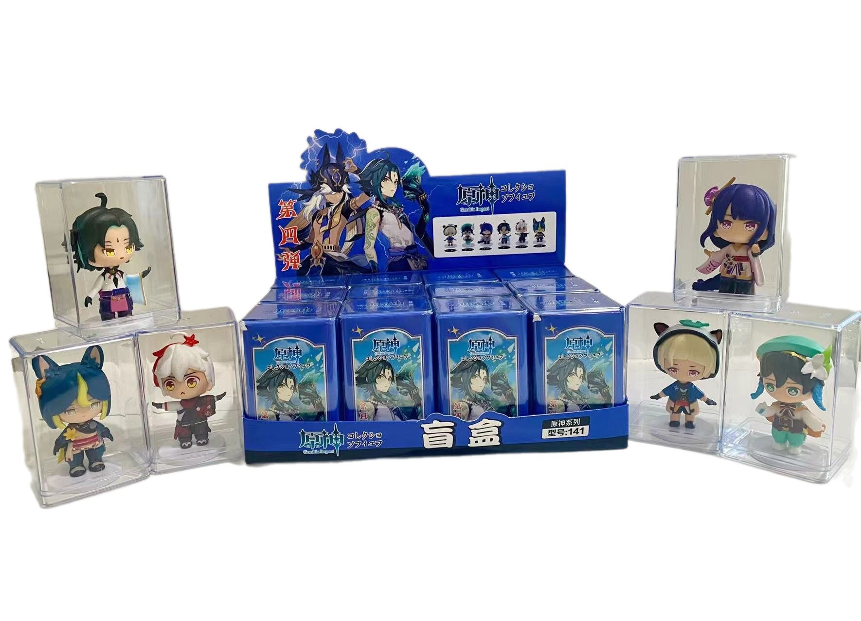 Фигурка Genshin Impact в сюрприз боксе 8-9см 1 фигурка сюрприз, не знаешь какая попадеться