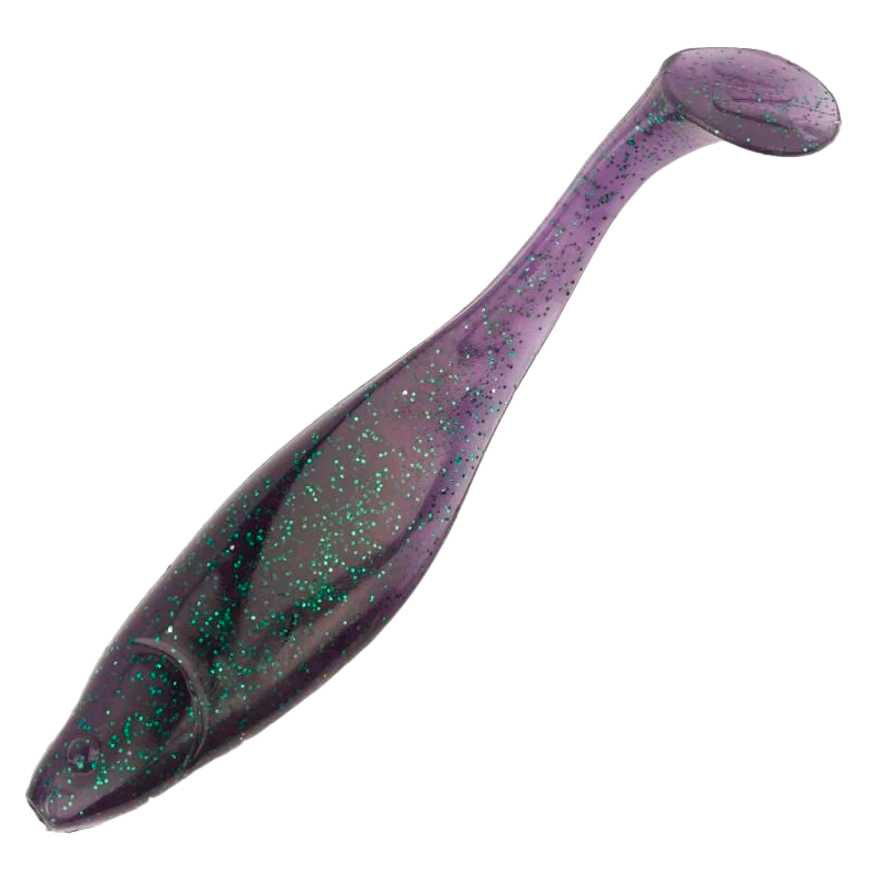 Приманка силиконовая Narval Commander Shad #017-Violetta - в упаковке 4 шт, размер 4.7" (11.94 см)