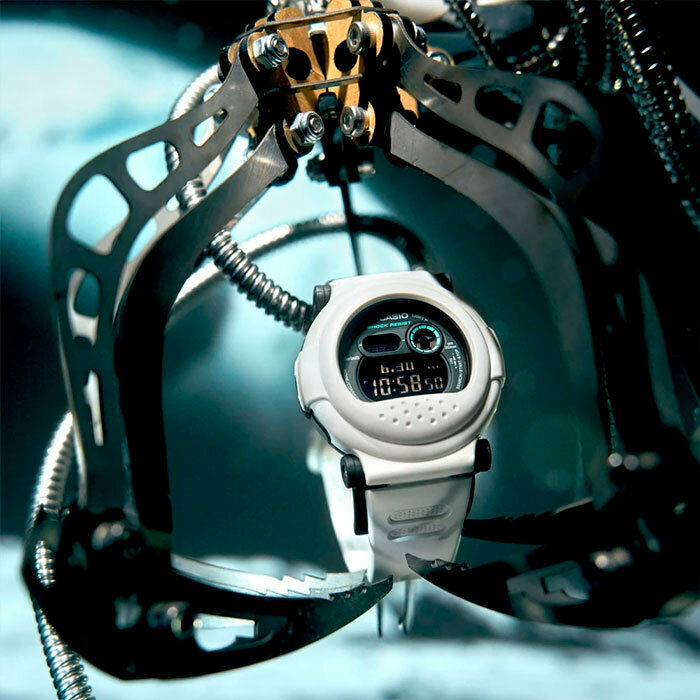 Наручные часы CASIO, черный, белый — фото 1