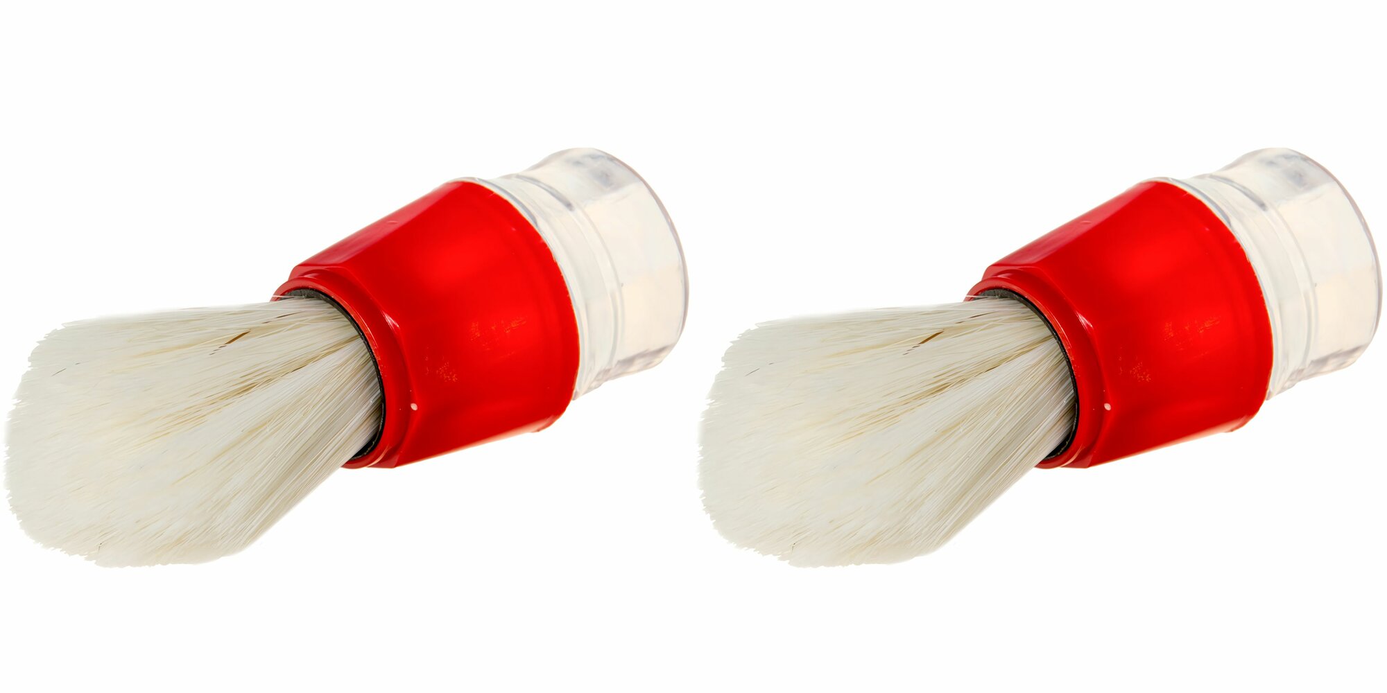 Omega Помазок для бритья Идеал, пластик, 2 шт