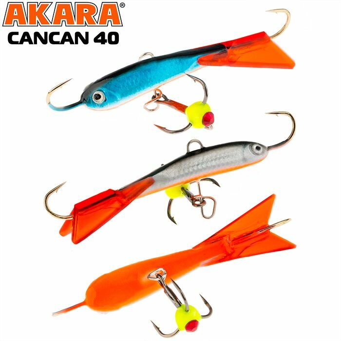 Балансир Akara Cancan 40 вес 6г. 40мм. №02/85, 1шт