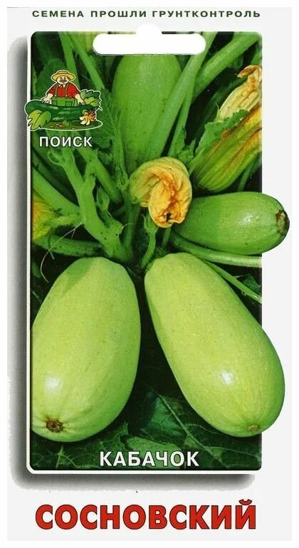 Семена Кабачок сосновский 12 шт.