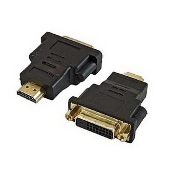 Переходник HDMI (штекер) DVI-D (гнездо)