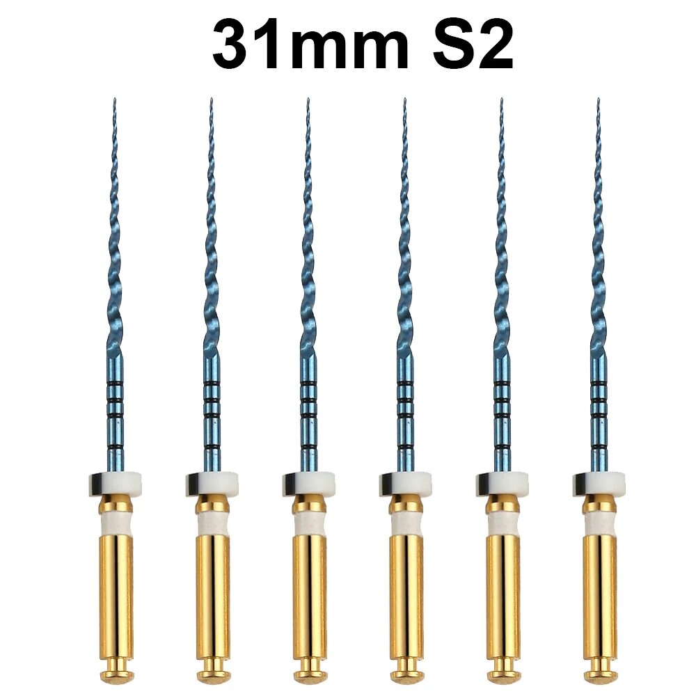 Роторные файлы для эндодонта Twoendo SX-F3 31mm S2