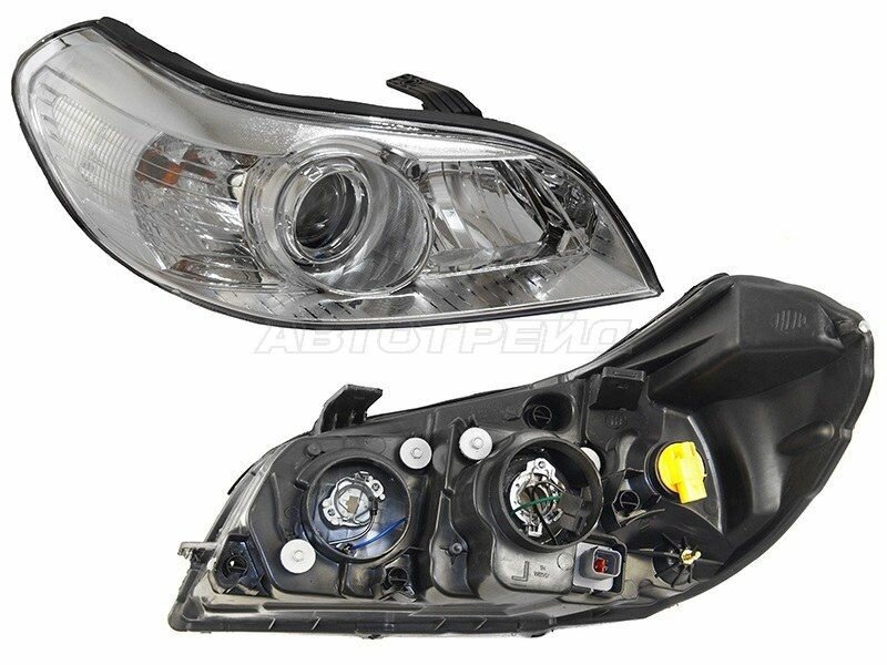 . SAT Фара для CHEVROLET EPICA 06-13 правая мех. корректор