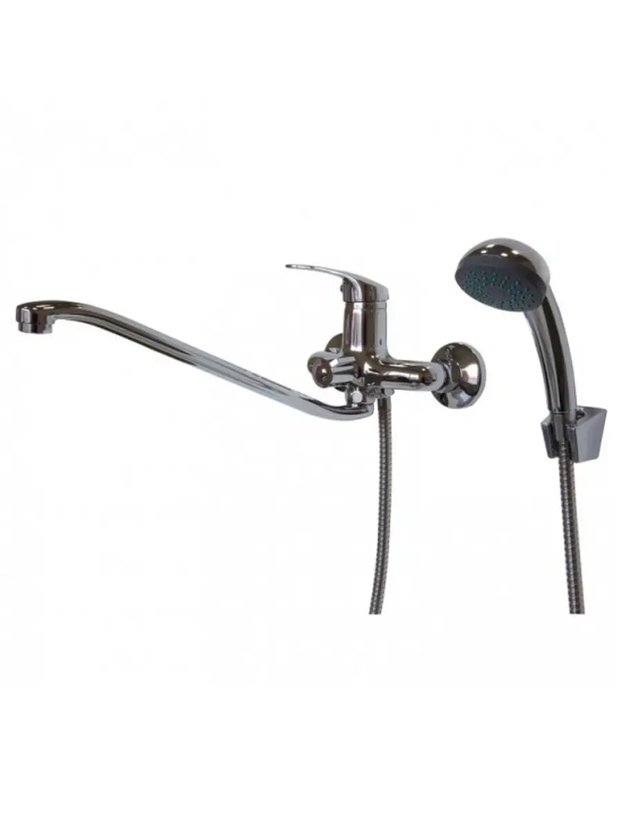 Смеситель для ванны F2239-B, силумин, керамический картридж, хром