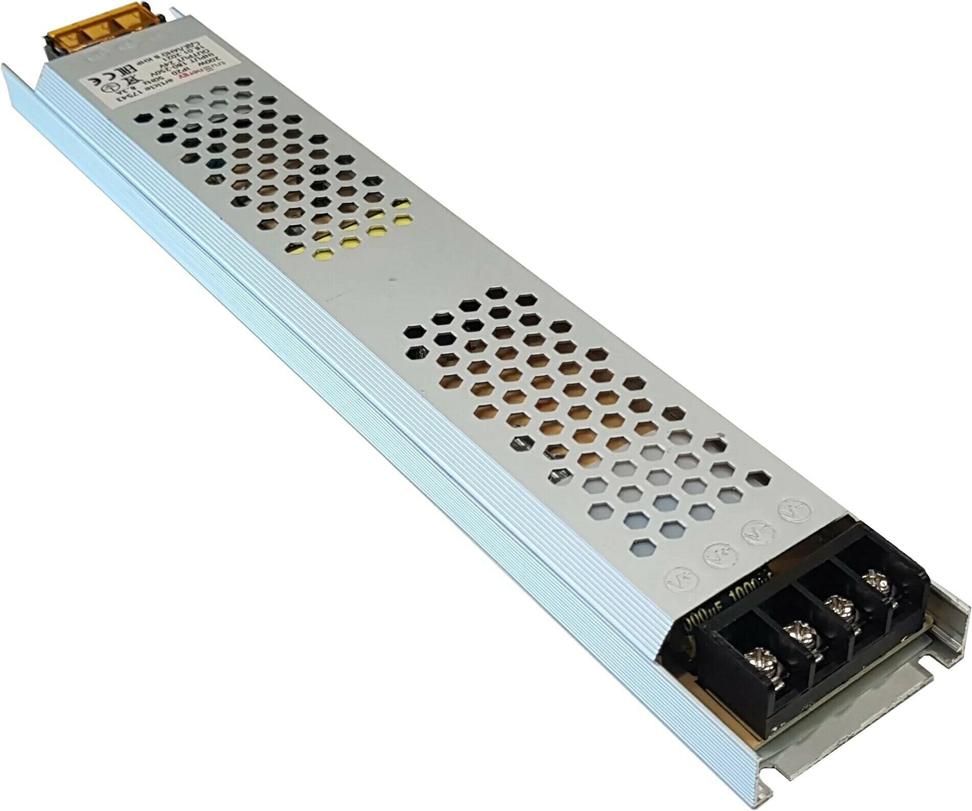 Блок питания для светодиодной ленты, серия Block Mini, 24V, 200W, IP20 (17543)