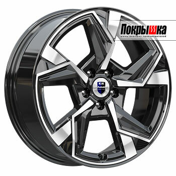 Диски литые K&K Кайан (алмаз чёрный) 7.5х18/5х108 D67.1 ET33.0