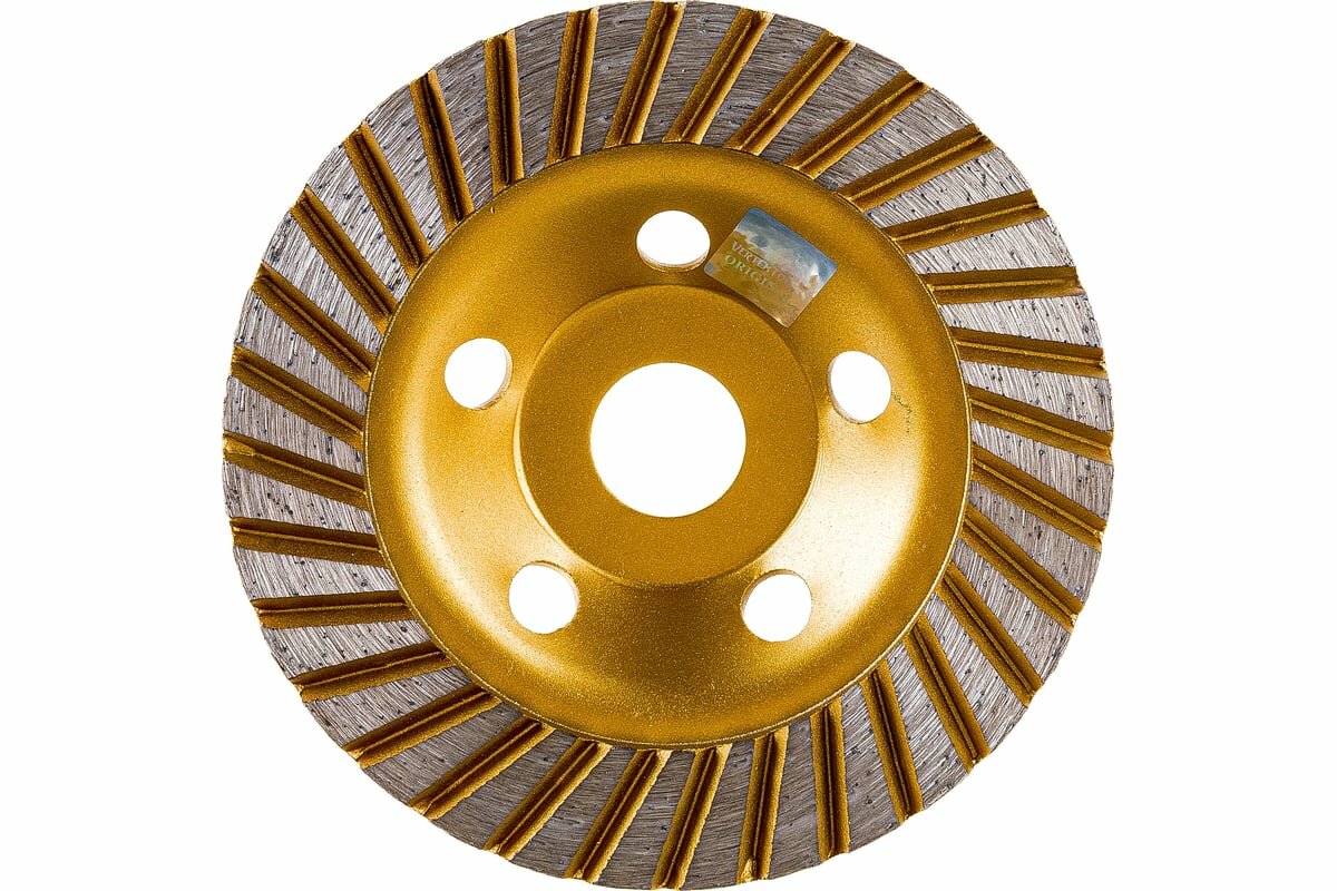 Чаша алмазная турбо 125х22.2 мм vertextools 0505-04-125-13 для резки камня и плитки