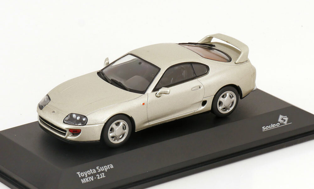 Модель коллекционная SOLIDO Toyota supra MK4 silver