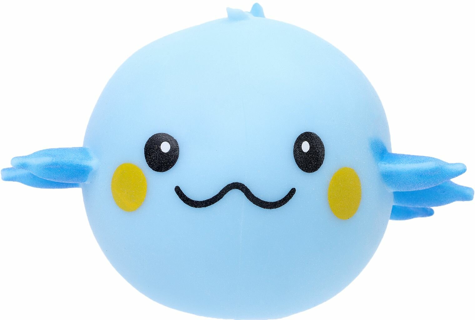 Мялка "Рыбка" с гидрогелием, мягкая сжимаемая игрушка-антистресс, давилка для детей, успокаивающая жмякалка, микс