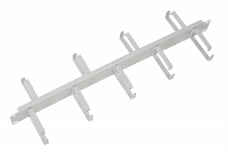 Кабельный органайзер Горизонтальный ЦМО ГКО-1-9 двухсторонний кольца 1U шир:19" глуб:154.2мм