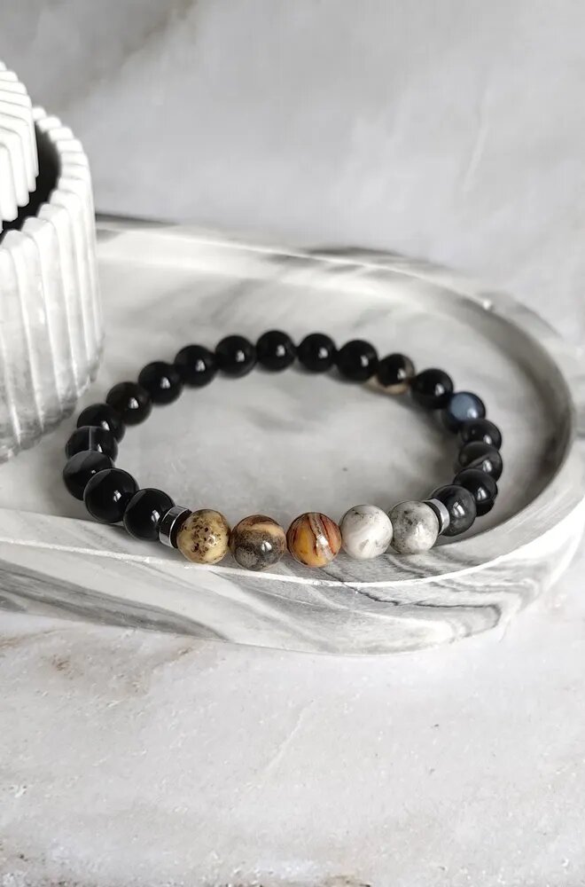 Браслет, агат