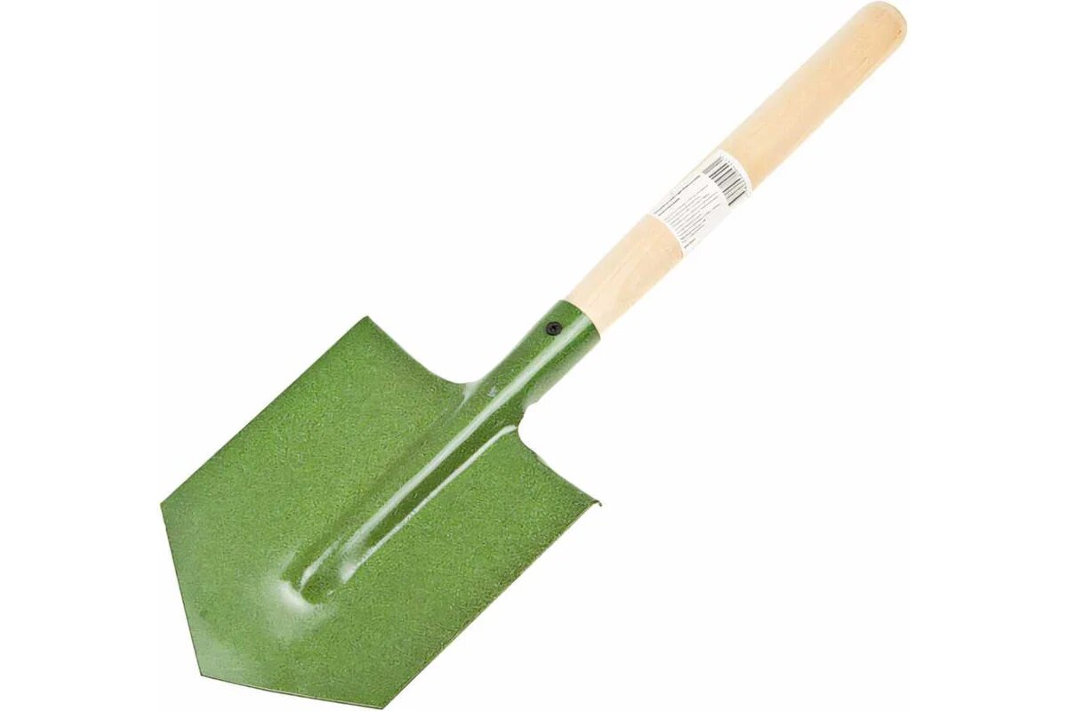 Автостоп автомобильная лопата L 49 см, 15x18 см, деревянная ручка AB-2331 для авто