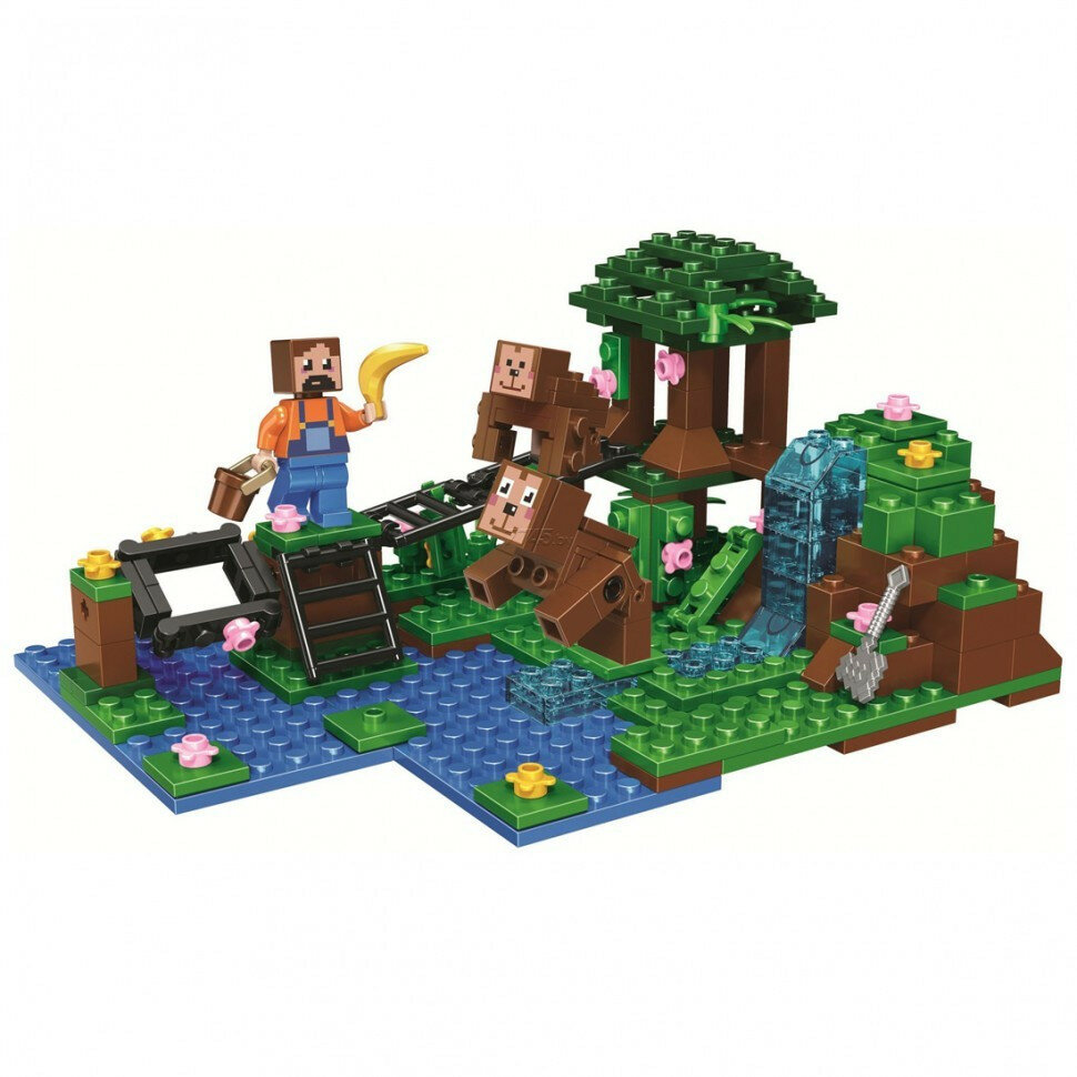 Конструктор BELA Дрессировка обезьян 10961