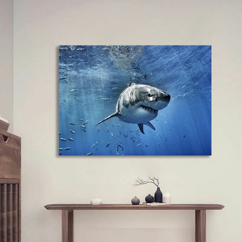 Картина ВсеКартины. Тут "Акула", интерьерная, на подрамнике, 20x30 см