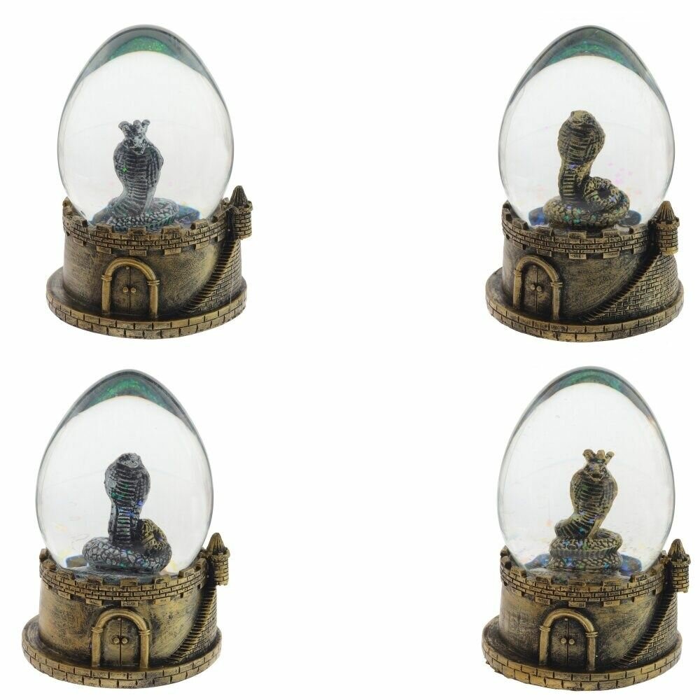 Фигурка "Змея" в стеклянном шаре, D6 см, 7х7х10см, 4 вида, 1 штука