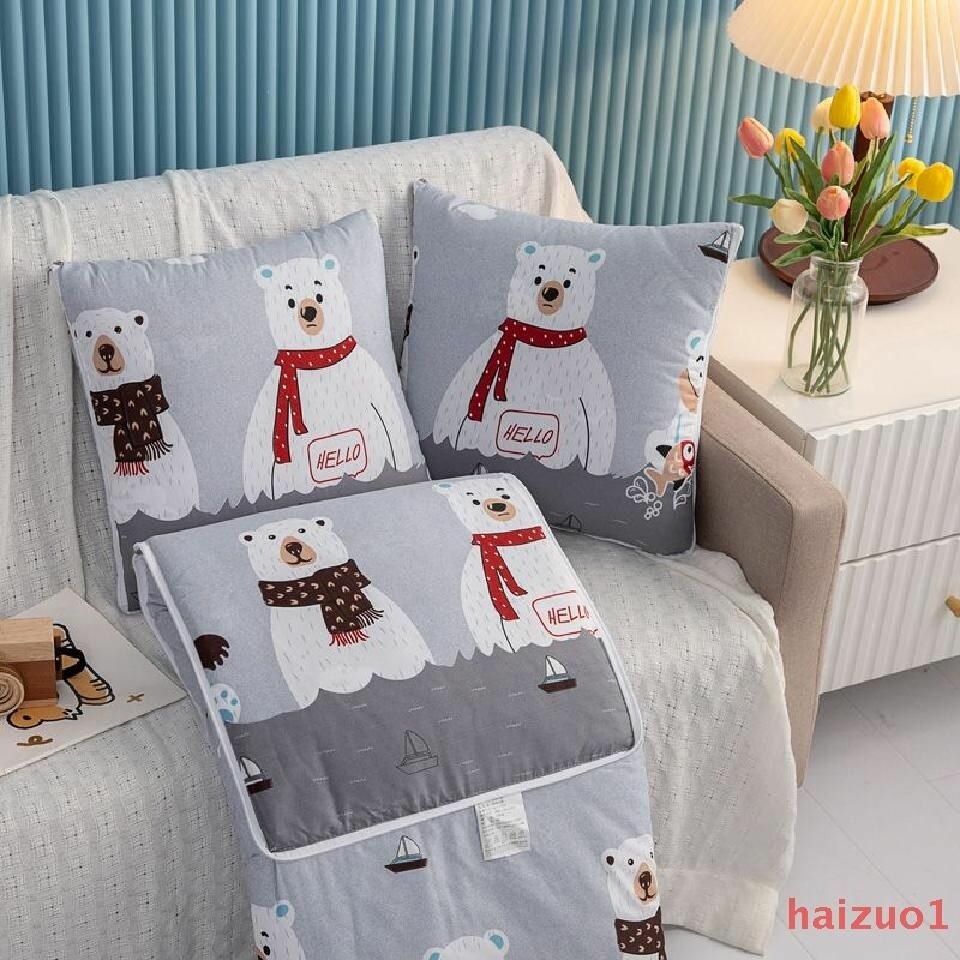 Семейное украшение - милый многофункциональный подушка-одеяло