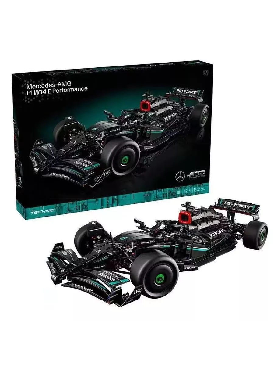 Конструктор "Гоночная машина Mercedes-AMG F1" 1642 детали