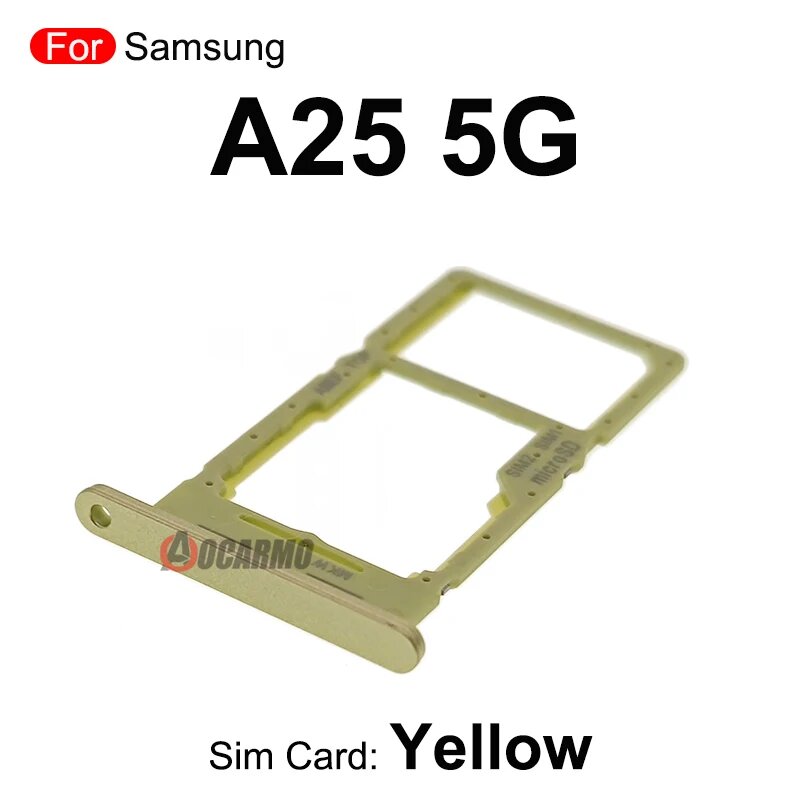 1 шт. лоток для Sim-карты для Samsung Galaxy A15 A25 5G A55 A35 слот для держателя Sim-карты Запасные части