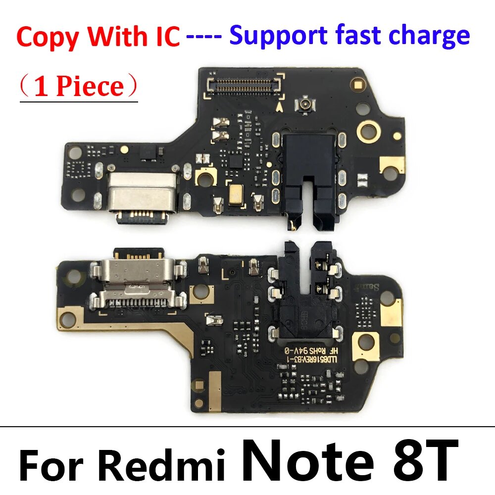 USB-порт для зарядки, плата, гибкий кабель, разъем для Xiaomi Poco X3 M4 Pro M3 Redmi Note 7 8 8T 9S 9 10 10s 11 Pro 4G 5G микрофон Note 8T