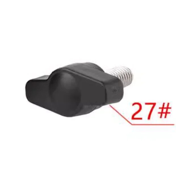 Ручные винты Z-ручка из нержавеющей стали M4M5M6M8 Head Dia27mm-2pcs, M4x10mm