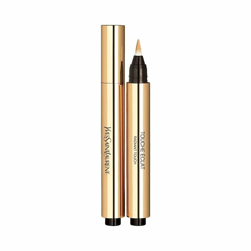 Yves Saint Laurent Кисточка-хайлайтер Touche Eclat Radiant Touch 2.5 мл оттенок 2,5 Vanilla Lumire / Luminous Vanilla