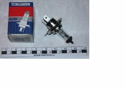 Лампа фарная галогеновая Н4 24х75/70 Р43Т 24В! TUNGSRAM (50450U)