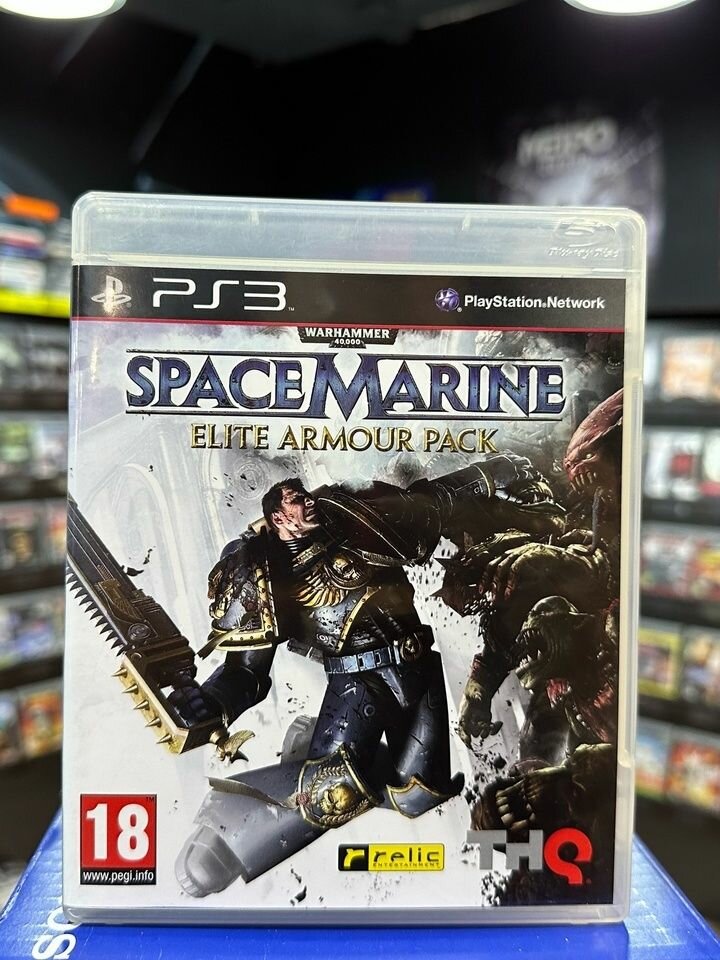 Игра Warhammer 40000: SpaceMarine PS3 (Box)