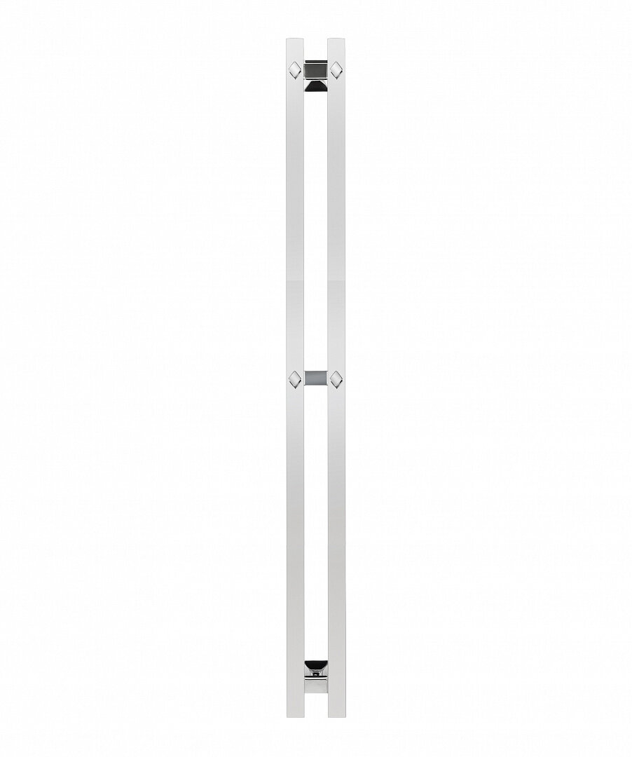 Дизайн-радиатор электрический Secado Сандриго 2К L (левый) 1300x100, хром