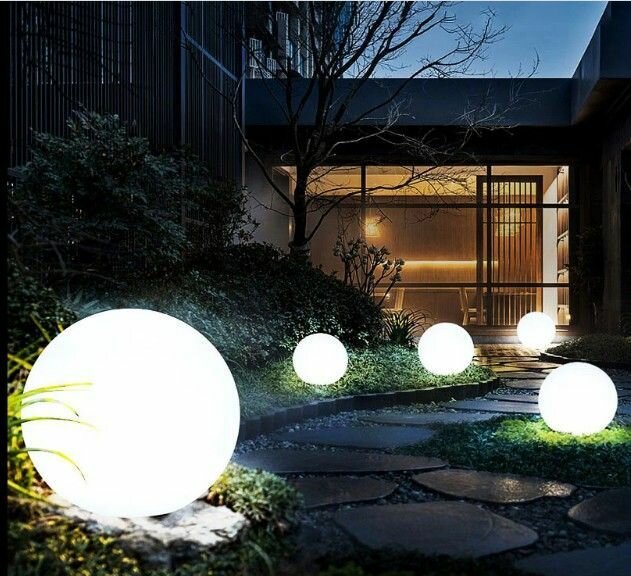 Уличный светильник шар на стену и потолок Простой монтаж без сварки Универсальный размер для замены старого освещения