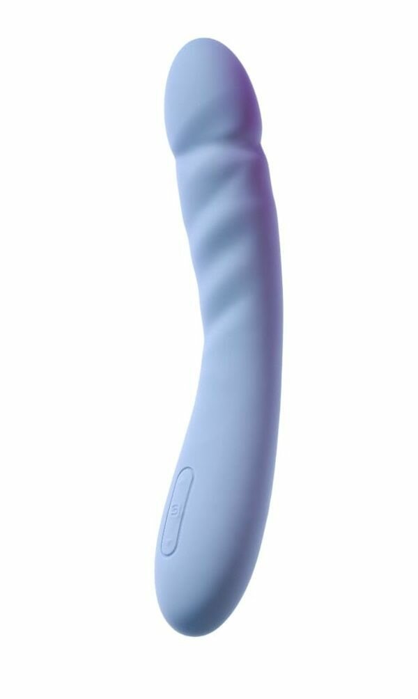 SVAKOM Вибратор Ava Neo с функцией пенетрации - 19,6 см. голубой